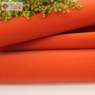 Spunlace / Paper Polyester Non Woven Fabric Satin Flocked For Package