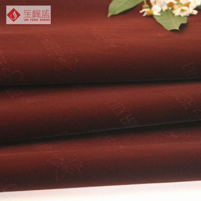 Luxury Jewelry Box Lining Fabric , Nonwoven Embossed Velvet Upholstery Fabric