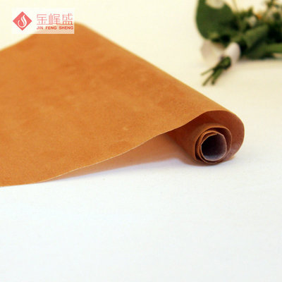 Luxury Nonwoven Flock Velvet Jewelry Box Fabric 80 - 100gsm Eco-friendly