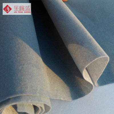 Tricot Satin Polyester Non Woven Fabric , Flock Velvet Jewelry Box Liner Fabric