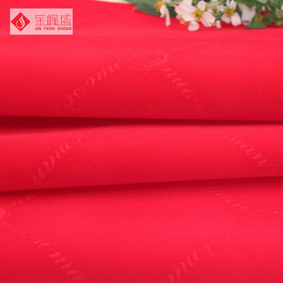 Jewellry / Watch Box Lining Flocked Velvet Fabric Red Soft Luxury