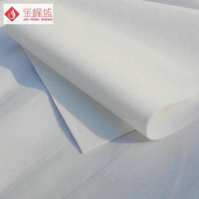 White Soft Polyester Flocking Fabric for Flock Sofa Cover Fabric 140cm - 150cm