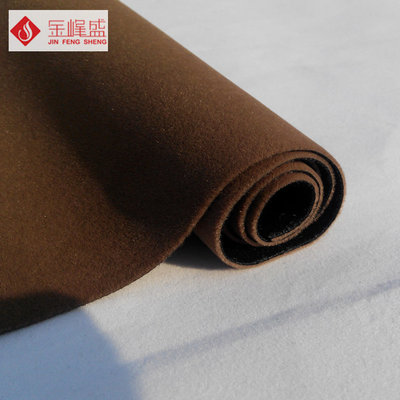 Pouch Knitting Velvet Flock Fabric With Long Pile Powder Fabric Tear-Resistant