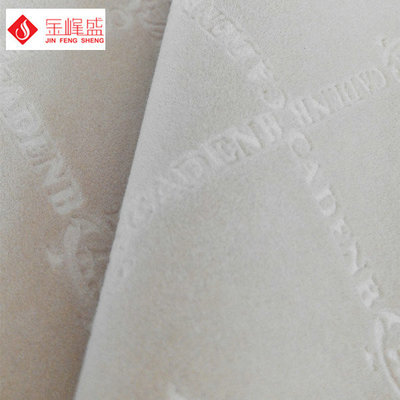 Shrink-Resistant Soft Velvet Flock Fabric , Knit Velvet Fabric For Upholstery