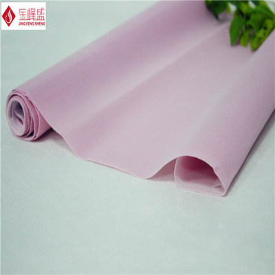 Customized 100% Cotton Velvet Upholstery Fabric Tear-Resistant Pink Soft