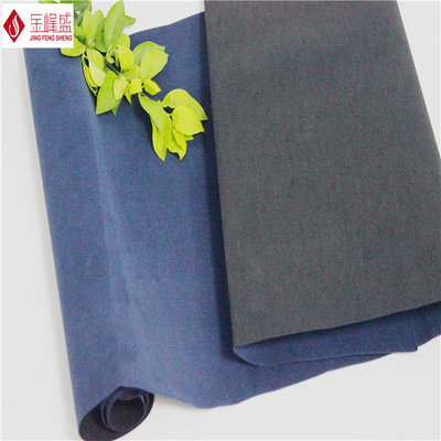 Polyester Velvet Flocked Fabric Nylon For Sofa / Upholstery / Home Textile