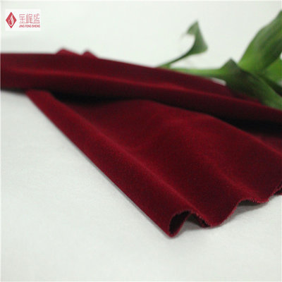 Nylon Jewelry Box Liner Fabric , Cotton Base Flocking Fabric for Upholstery