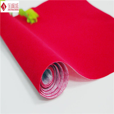 Colorful Spunlace Flocked Fabric For Gift Box Decoration Comfortable 