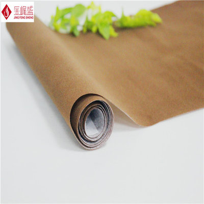 1.2D x 0.5mm Eco-Friendly Flocked Fabric , Nonwoven Velvet Fabric For Packing Lining