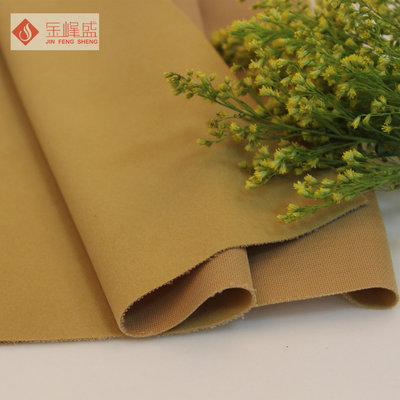 100% Nylon Knitting Flocked Velvet Fabric