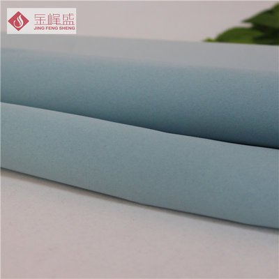 Soft Custom Blue Flocked Velvet Fabric Spunlace For Package