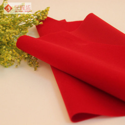 Multicolor Knitted Flocked Velvet Fabric , 100% Polyester Flocking Fabric