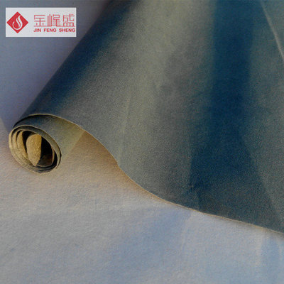 Tricot Satin Polyester Non Woven Fabric , Flock Velvet Jewelry Box Liner Fabric