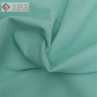 Soft Cotton Velvet Upholstery Fabric Light Blue Zeer Flocked For Pouch