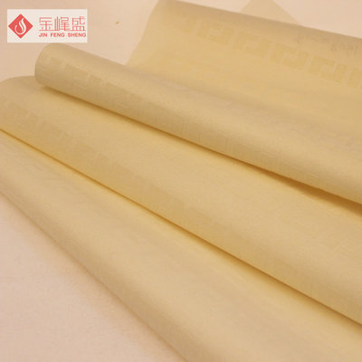 1.48m Non Woven Flocked Material Polyester Fabric Yellow For Jewelry Boxes