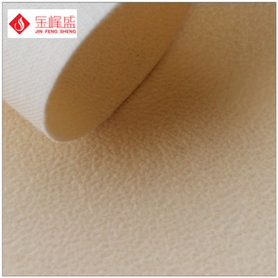 Spunlace Pig Pell Flocking Fabric , 152 CM Width Zeer Tricot Lining Fabric
