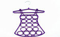 Personalised Velvet Scarf Hanger Satin Padded Clothes Hangers