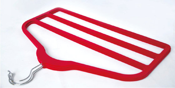 Colorful Lightweight 452mm Multiple Velvet Trouser Coat Hangers  BSCI / PAHS