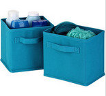 30*30*30cm Non-woven cube foldable storage box fabric cube storage bin
