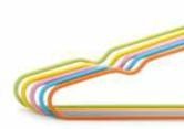 Lightweight 2.8mm Diameter Metal Clothes Hangers Shirt Metal Suit Hangers