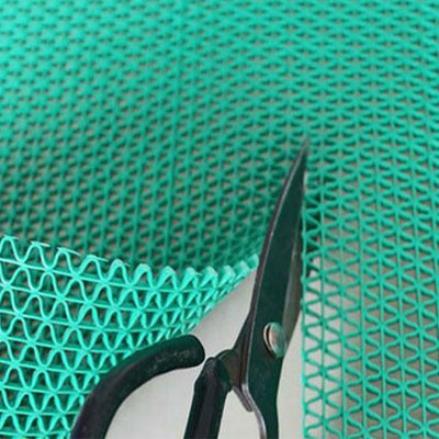 PVC Vinyl Z web floor mat non-slip drain water wet area safety mat and scrape dirt door mat