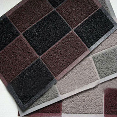 PVC Cushion Coil Mat Pvc Looped Floor Mat anti-slip wet areas dirt stop door mat