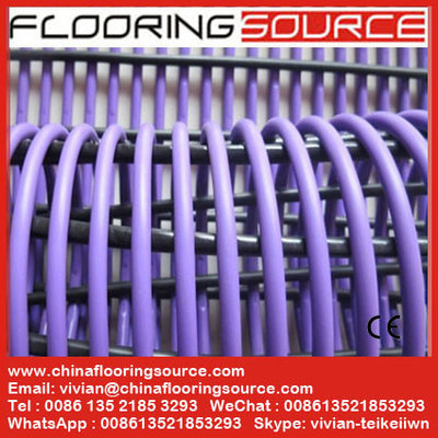 PVC Tubular Mat Plastic Tubes Design for Wet Area Swimming Pool Bathroom Changing room