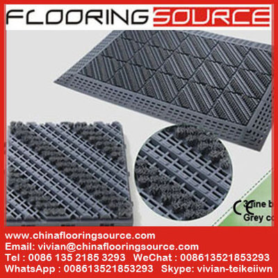 Brush Design Scraper Mat Commercial Entrance or Home Entrance
