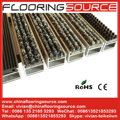 High traffic Aluminum Entrance Floor Matting Entrance Flooring Entrance Carpeting Entrance Area Mats Carpet Brush