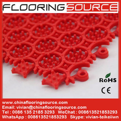 Building Entryway Mats Modular Floor Mat PVC Tiles Outdoor Scraper Dust Control and Drain Water Wet Area Mat