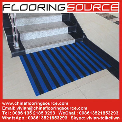 PVC S Mesh Floor Mat Vinyl Z Web anti-slip Floor Mat scarpe dirt and drain water