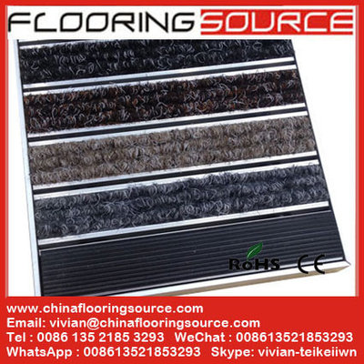 Aluminum  Recessed Floor Mat  Hotel Entrance Mat Commercial Building Entrance Mat Lobby Mat