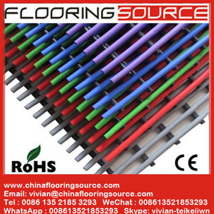 PVC Tubes Swimming Pool Mat Slip Resistant Safety Mat Plastic Floor Mat for Wet Area Mat Bathmat Shower Mat Kitchen Mat