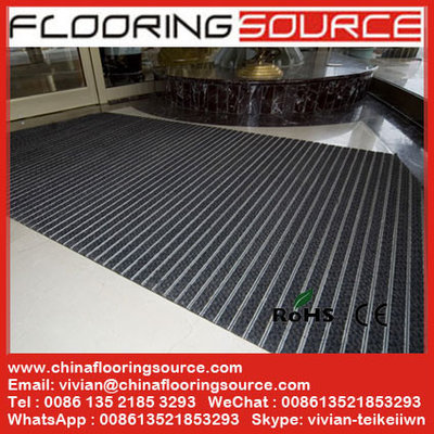 Heavy Duty Aluminum Floor Mat high traffic entrance matting aluminum extrusion aluminum rail material carpet infill