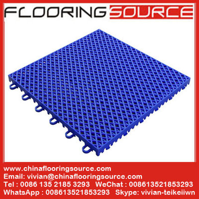 PP Interlock Tile Sports Flooring basketball court flooring table tennis court flooring