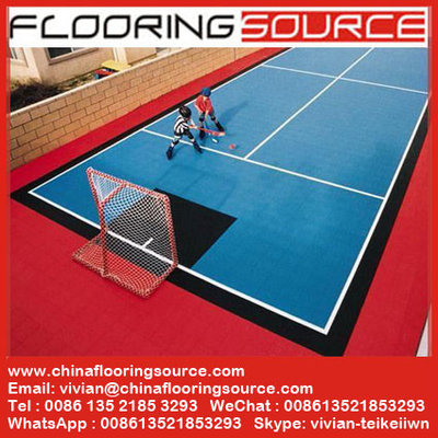 PP Interlock Tile Sports Flooring basketball court flooring table tennis court flooring