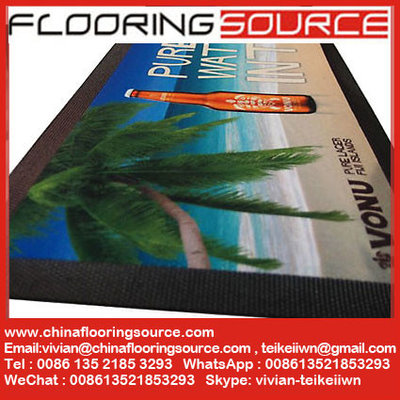 Nitrile Rubber Backing Bar Mat for Beer and Drink Promotion Logo Custom Rubber Bar Mat, custom pvc bar mat,beer mat
