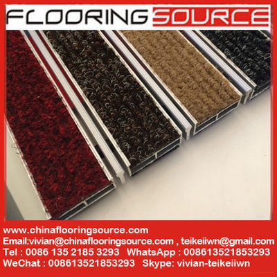 Heavy Duty Aluminum Entrance Floor Mats as Hotel Entrance Area Mats Shopping Mall Entrance Matting School Anti-slip Mat