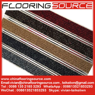 Heavy Duty Aluminum Entrance Floor Mats as Hotel Entrance Area Mats Shopping Mall Entrance Matting School Anti-slip Mat