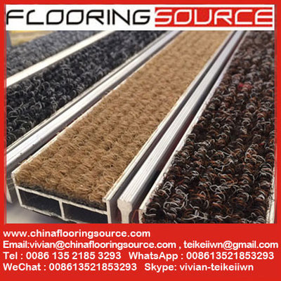 Heavy Duty Aluminum Entrance Floor Mats as Hotel Entrance Area Mats Shopping Mall Entrance Matting School Anti-slip Mat