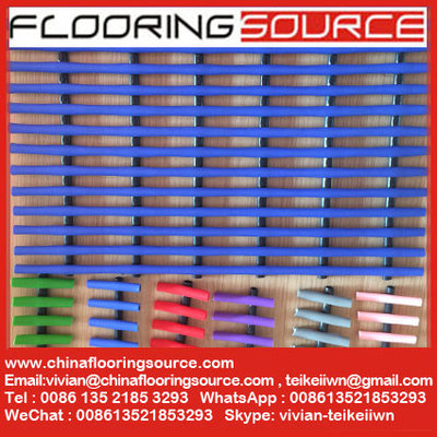 PVC Tubular Matting Anti-slip and preventing Fatigue for barefoot surround swimming pool bathroom changing room