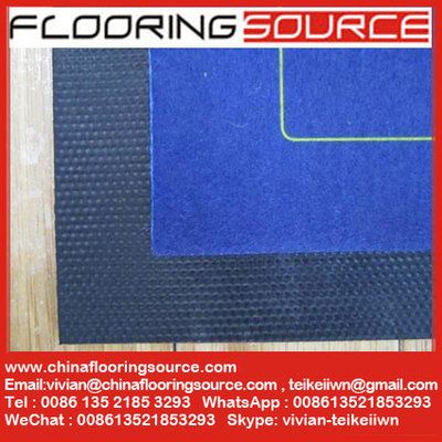 Full colour promotional printed bar runners with nitrile rubber non-slip backing knitted polyester top