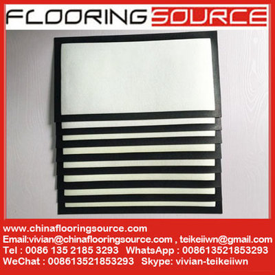 Bar Runners Bar Mats nitrile rubber base white polyester felt printable top for Dye Sublimation Heat Transfer