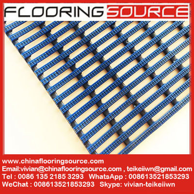 Open Grid Non slip PVC Grid Matting Pool Side Matting Leisure Wet Area Matting
