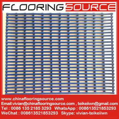 Open Grid Non slip PVC Grid Matting Pool Side Matting Leisure Wet Area Matting