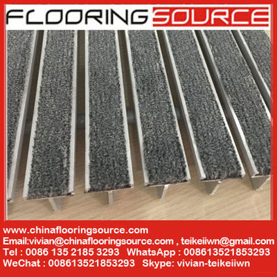 Heavy Duty Aluminum Recessed Mats Entrance Grilles Mat Entrance Flooring for Public Buildings Entrance Areas
