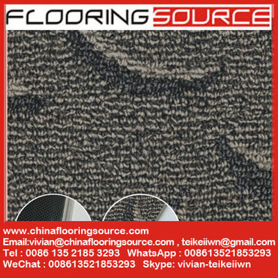 Commercial Vinyl Flooring Tiles Carpet Wooden Pattern Design 18"x18"; 24"x24"; 36"x36"