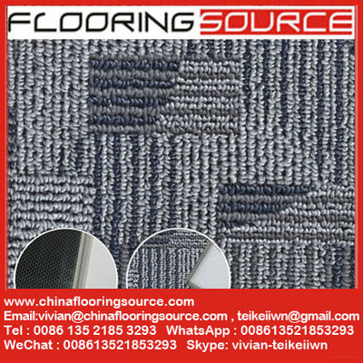 Commercial Vinyl Flooring Tiles Carpet Wooden Pattern Design 18"x18"; 24"x24"; 36"x36"