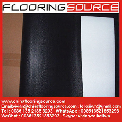 Rubber Bar Runner nitrile rubber base polyester top white blank for Sublimation Printing