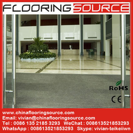 Heavy Duty Aluminium Floor Mats Aluminum Entrance Area Mats Aluminum Mats with Aluminum Frame Entrance Carpeting Infill
